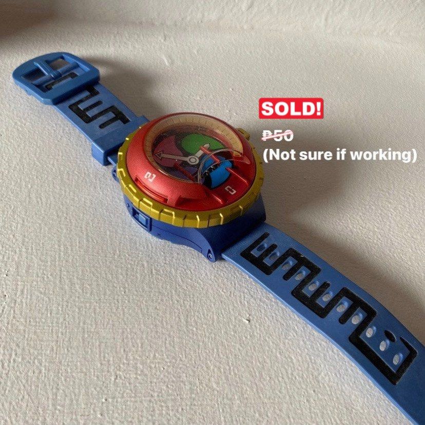 Yokai Watch with Yokai Chips , Hobbies & Toys, Toys & Games on Carousell