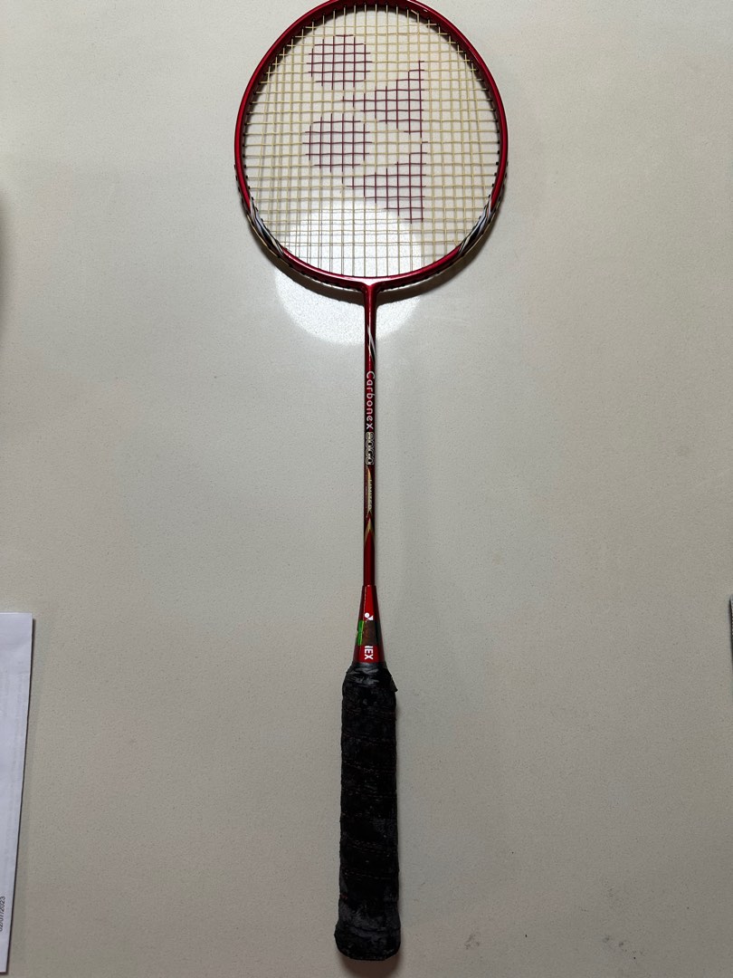 Yonex Badminton Racket Red, Sports Equipment, Sports & Games, Racket ...