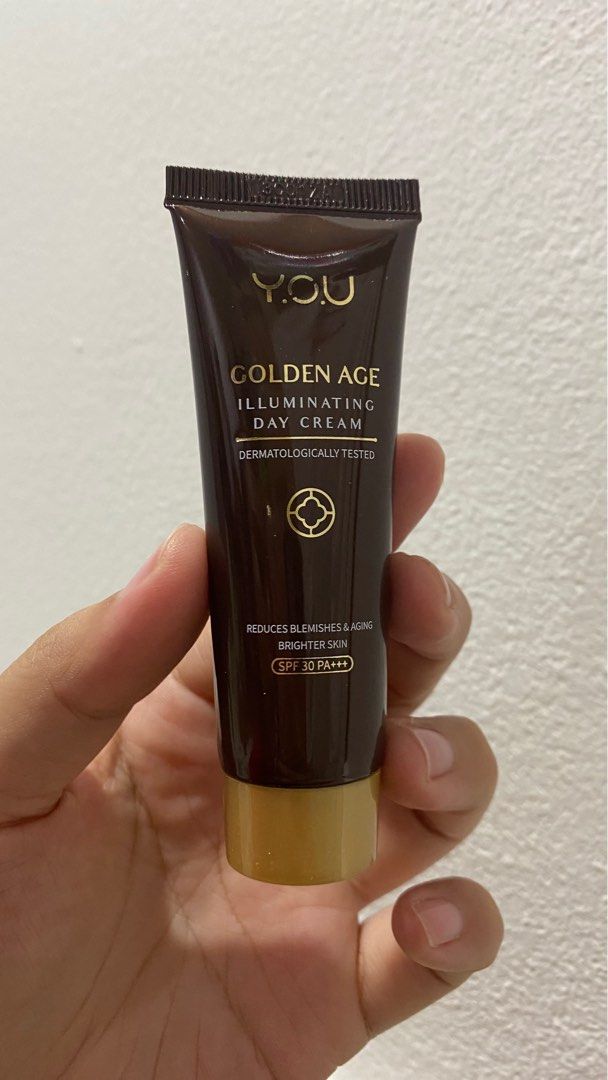 Y.O.U Golden Age Day Cream SPF 30++ 18g, Beauty & Personal Care, Face ...