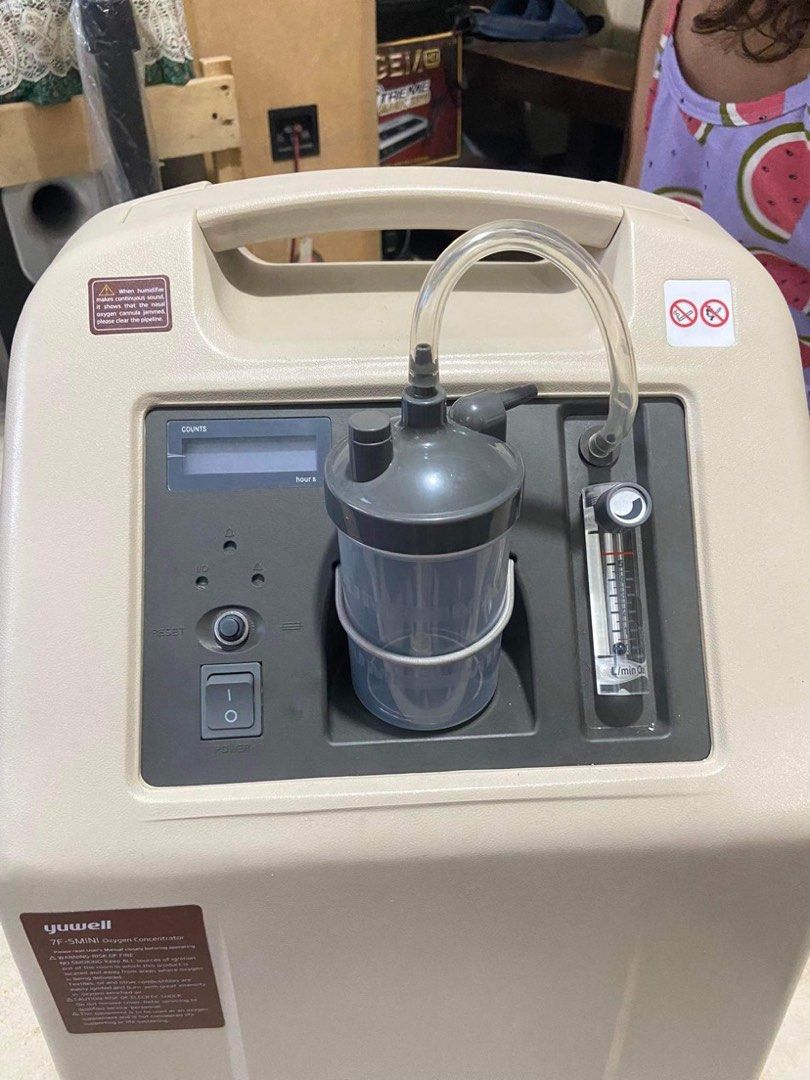yuwell 7F-5MINI Oxygen Concentrator, Health & Nutrition, Medical ...
