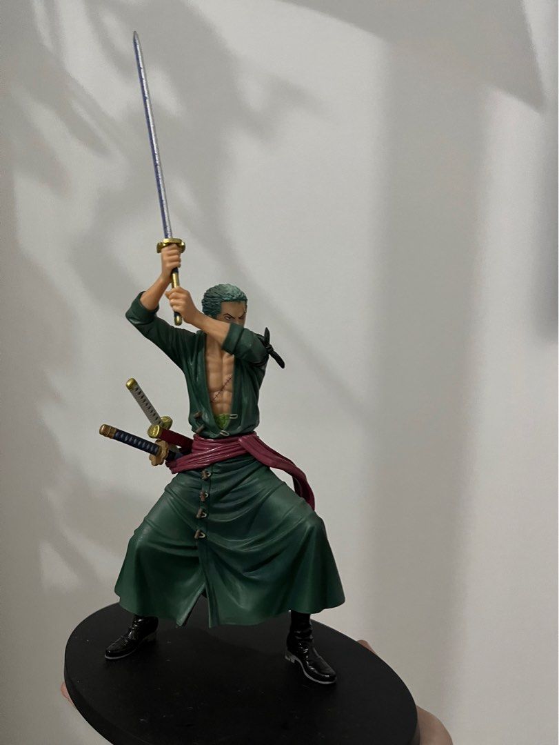 Zoro Figurine (One Piece Figure), Hobbies & Toys, Toys & Games on Carousell