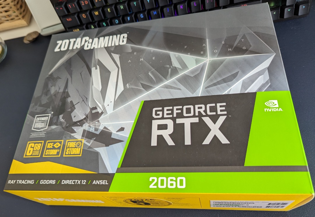 ZOTAC GAMING GeForce RTX 2060 GDDR6 memory, Computers & Tech, Parts ...