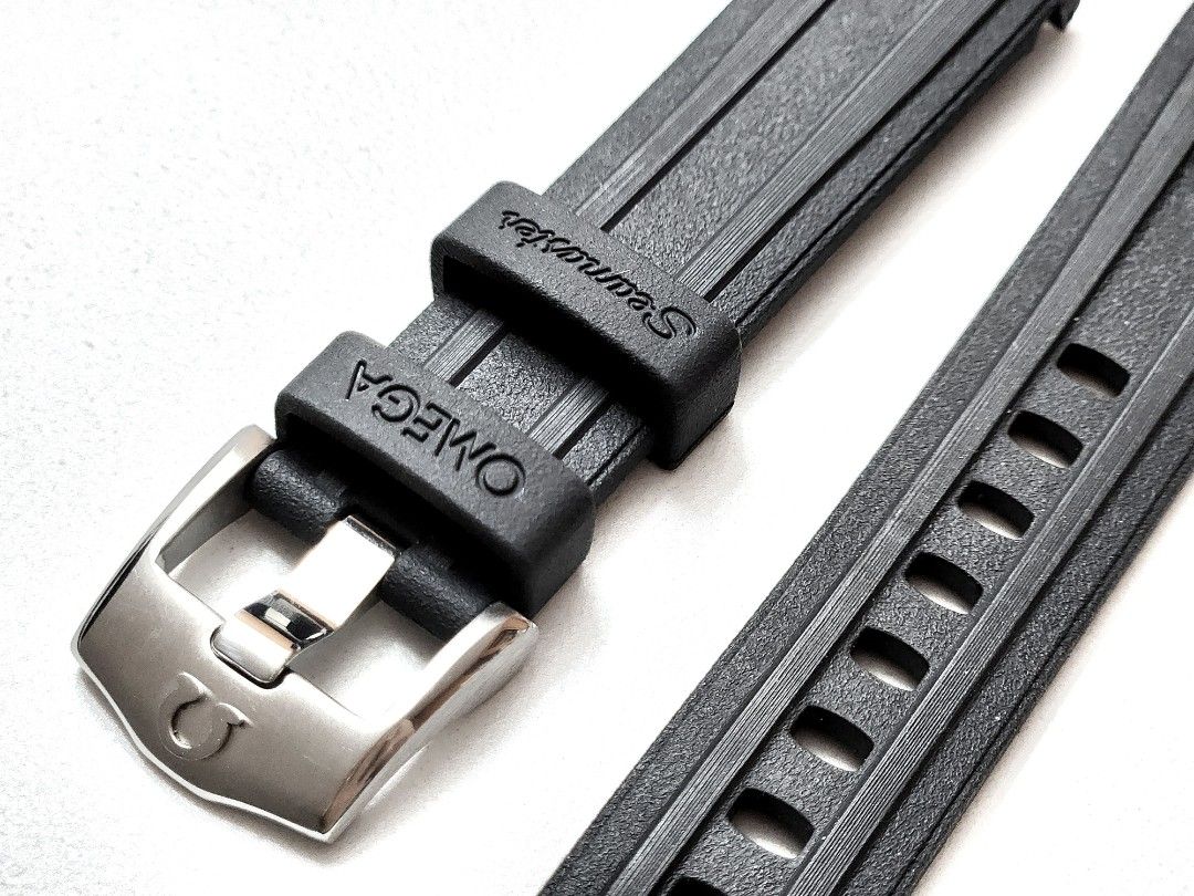 20mm Omega Seamaster x Swatch Rubber Watch Strap, Luxury, Watches on ...
