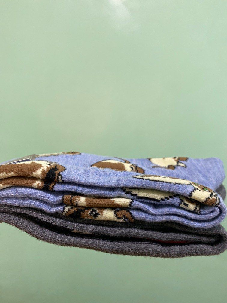 2 pairs Avatar the Last Airbender socks Appa Momo and Aang, Men's ...