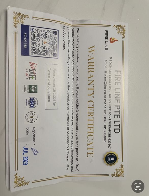 2KG SETSCO CERTIFIED DRY POWDER FIRE EXTINGUISHER, Car Accessories, Accessories on Carousell