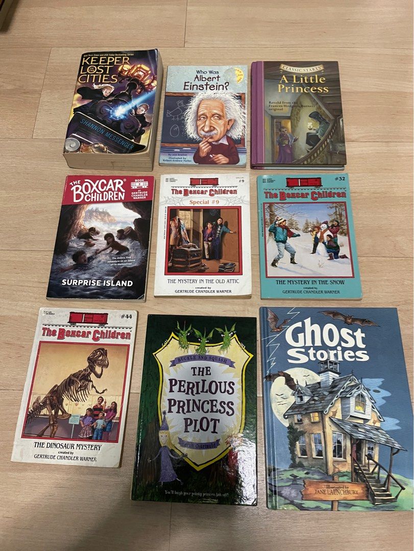 39 clues, series of unfortunate events, Geronimo Stilton, how train ...