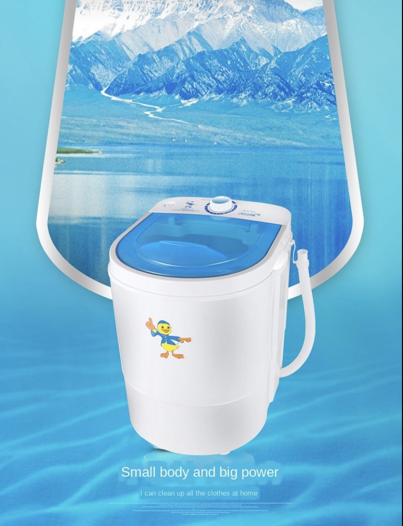 4.2Kg Capacity Mini Clothes Washing Machine Home/Dormitory Semi ...