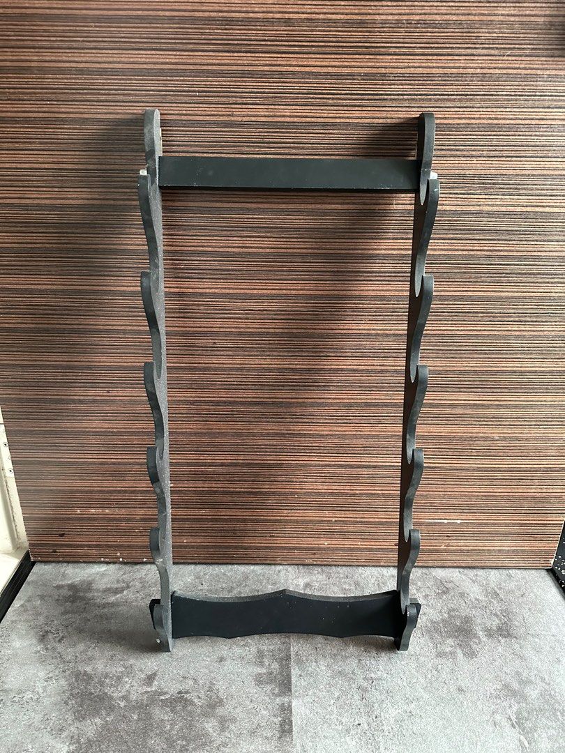 6-Tier Sword Rack Display Stand (Mount), Furniture & Home Living ...