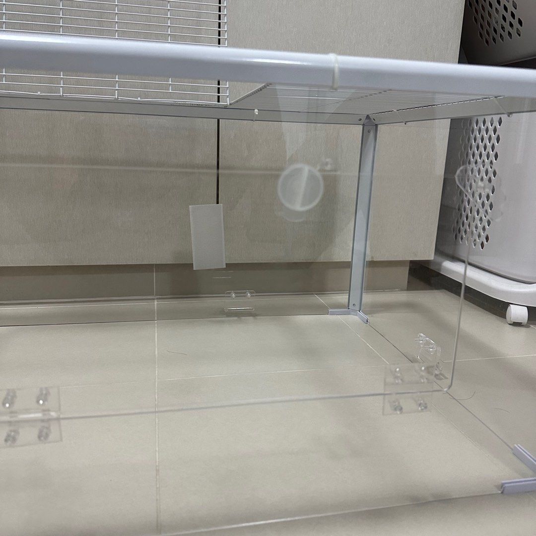 85CM Hamster Acrylic Cage, Pet Supplies, Homes & Other Pet Accessories ...