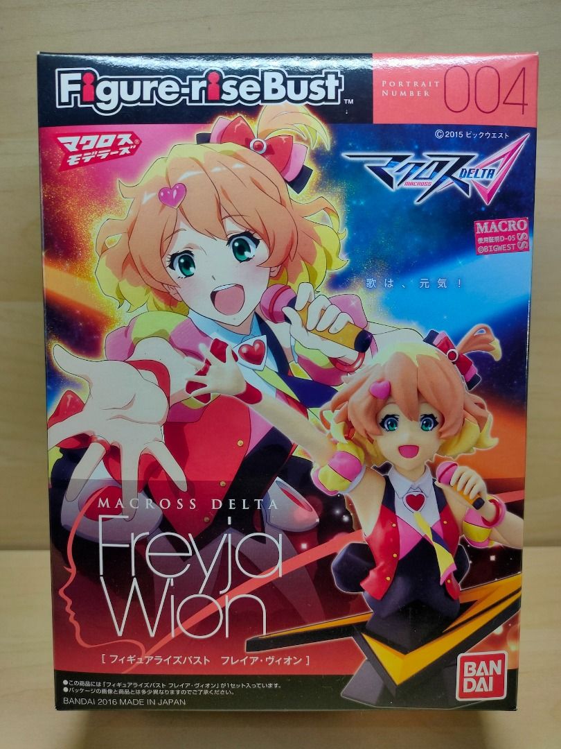 🔥特價 ~ 超時空要塞 Macross Delta ~ Figure-rise Bust 004 模型 (Freyja Wion) 不是 林明 ...
