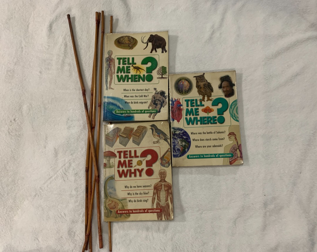 (bundle) "Tell Me When?", "Tell Me Where?" and "Tell Me Why?" by ...
