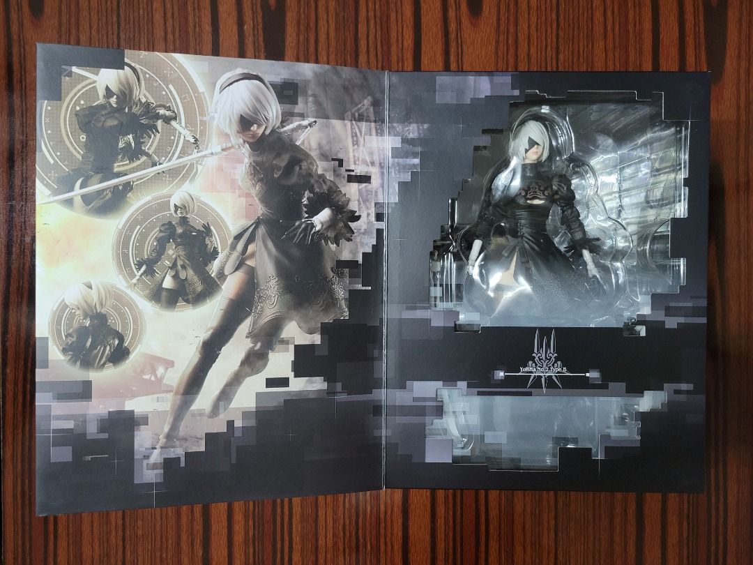 全新日版 PLAY ARTS 改 尼爾 自動人形 2B 普通版 NIER AUTOMATA YORHA NO. 2 TYPE B 非 DX ...