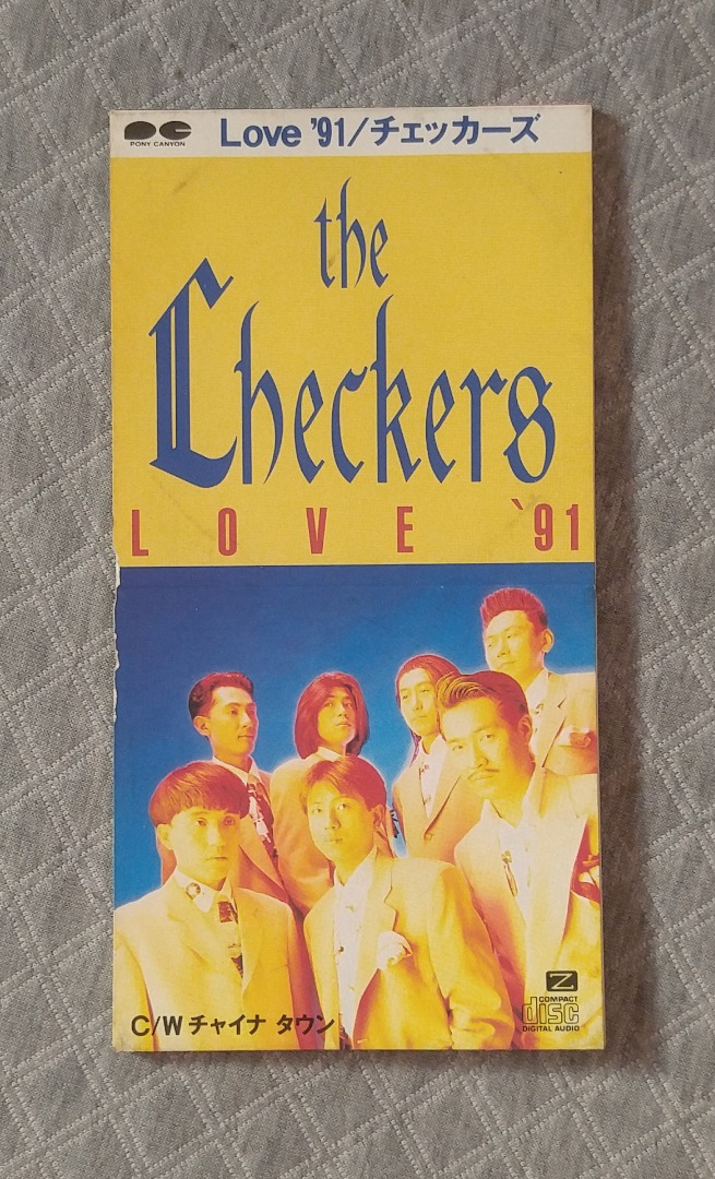 チェッカーズ (THE CHECKERS) - Love '91 日版 二手單曲 CD, 書籍、休閒與玩具, 樂器、音樂相關, CD、DVD在旋轉拍賣