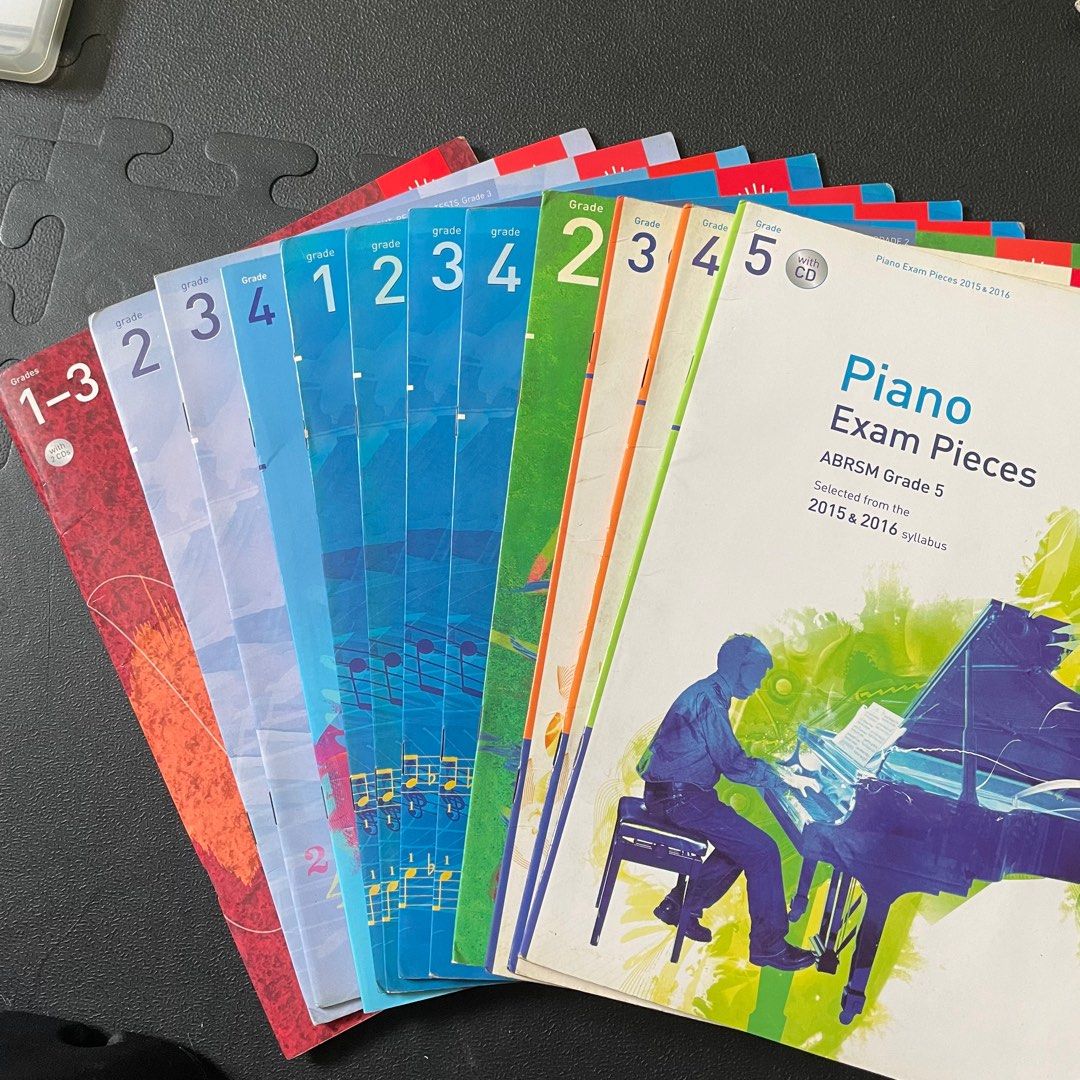 ABRSM Piano books (Grade 1-4), Hobbies & Toys, Books & Magazines ...