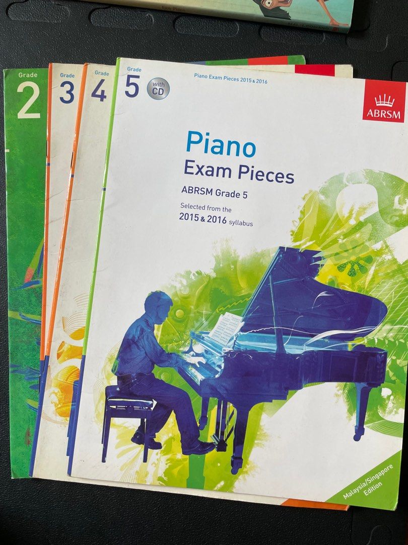 ABRSM Piano books (Grade 1-4), Hobbies & Toys, Books & Magazines ...