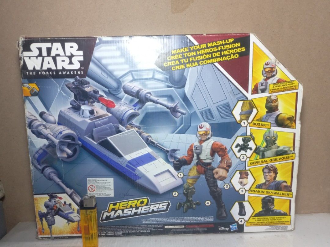 Action Figure Rare Star Wars Resisten X-Wing & Resistance Pilot ...