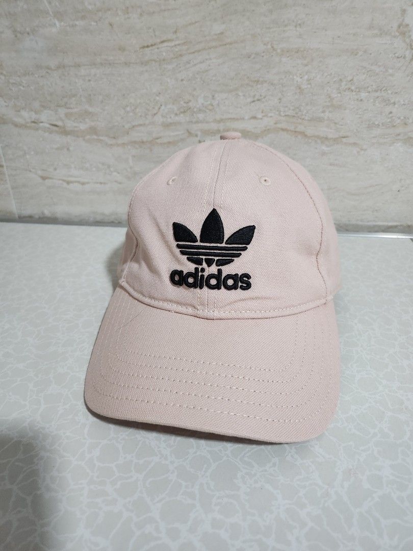 Adidas Originals Pink Cap, Men's Fashion, Watches & Accessories, Caps ...