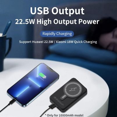AIRDROPTECH PD 20W Powerbank With Stand 10000mAh Magnetic Wireless Fast ...