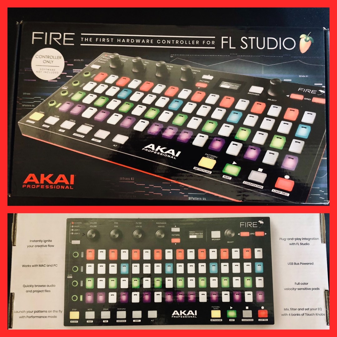 AKAI FL Studio Fire ₱6500, Audio, Other Audio Equipment on Carousell