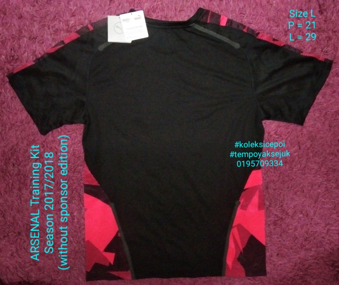 ARSENAL Training Kit - Season 2017/2018, Men's Fashion, Activewear on ...