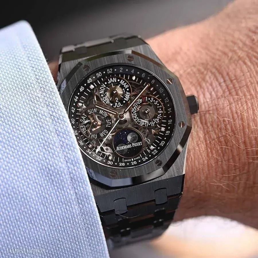 Audemars Piguet [NEW] 26585CE Royal Oak Perpetual Calendar Openworked ...