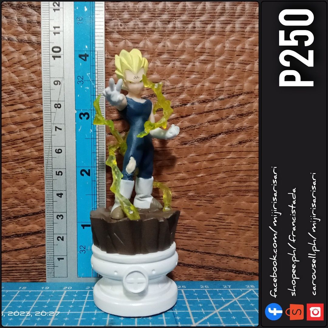 Authentic MegaHouse Dragon Ball chess pieces on Carousell