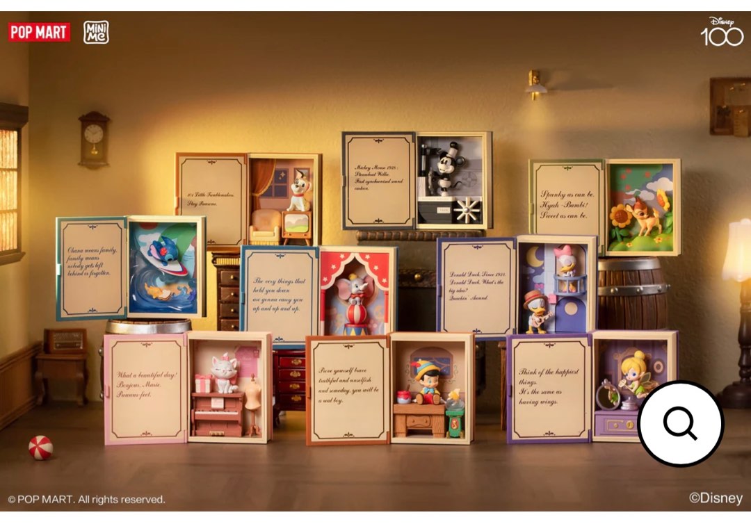 Authentic Sealed Full set Instocks - Popmart Disney classic fairy tales ...