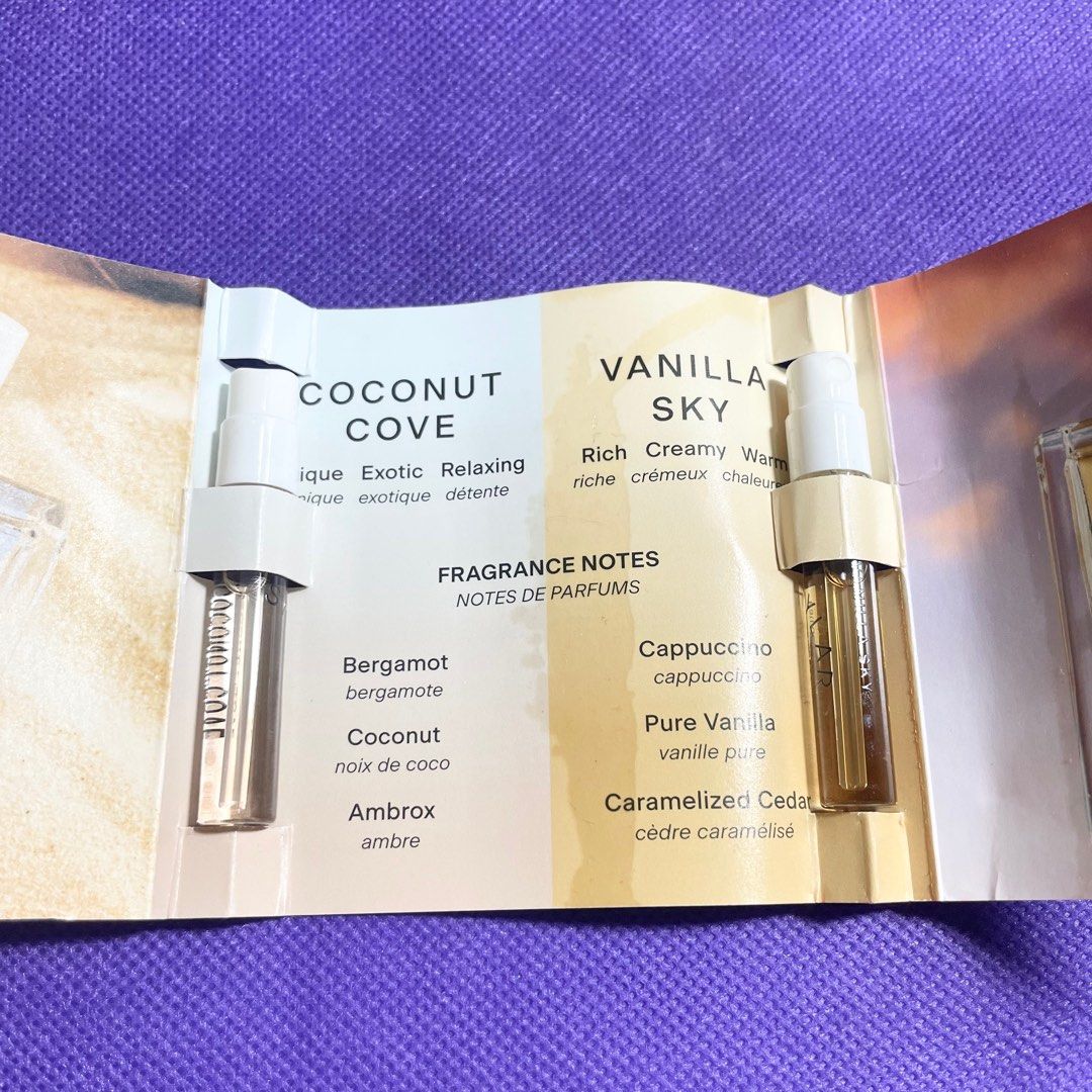 AUTHENTIC Skylar clean DUO SET vanilla sky and coconut cove eau de ...