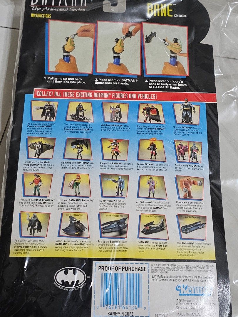 Bane (Batman The Animated Series), Hobbies & Toys, Toys & Games on ...