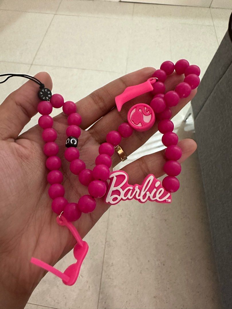 Barbie chain phone charm on Carousell