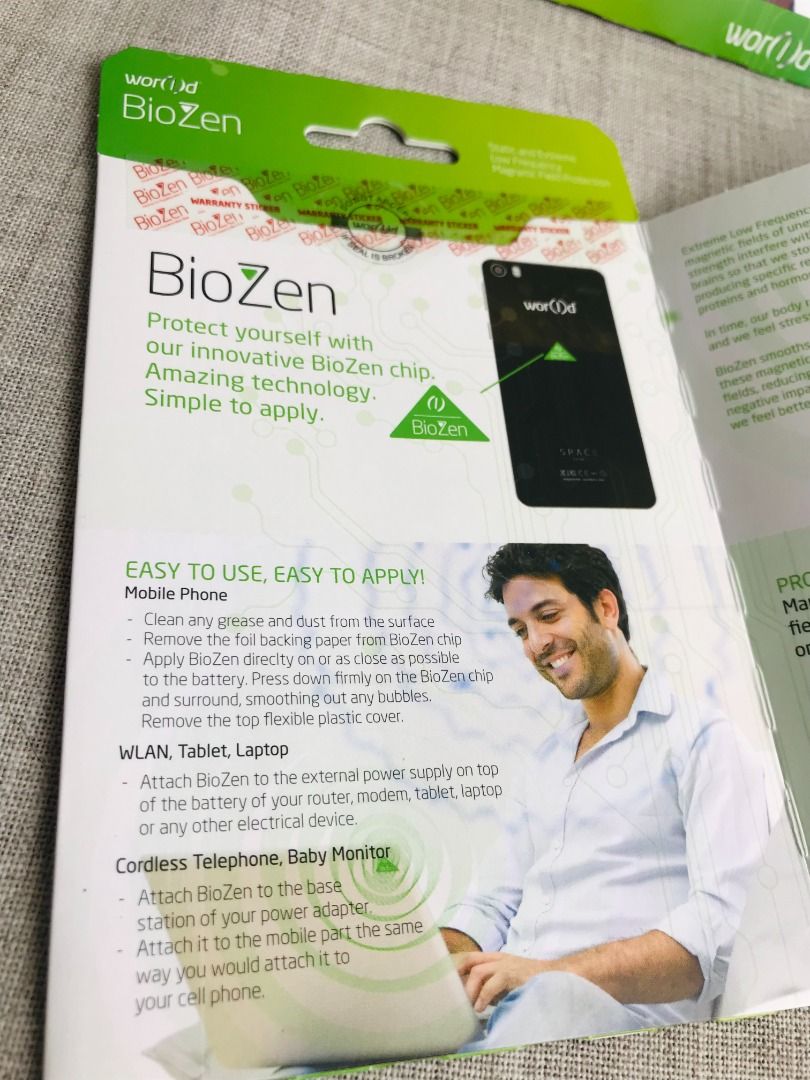 BioZen Microchip Static and Low Frequency Magnetic Field Protection on ...