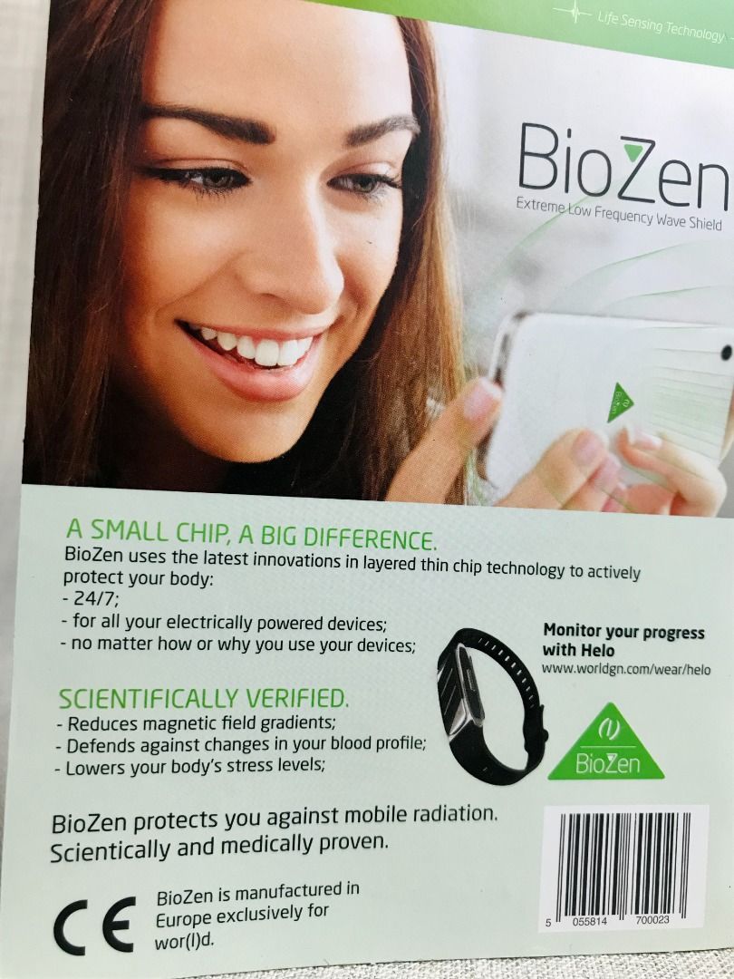 BioZen Microchip Static and Low Frequency Magnetic Field Protection on ...