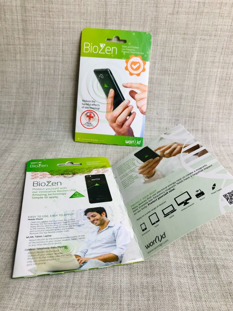 BioZen Microchip Static and Low Frequency Magnetic Field Protection on ...