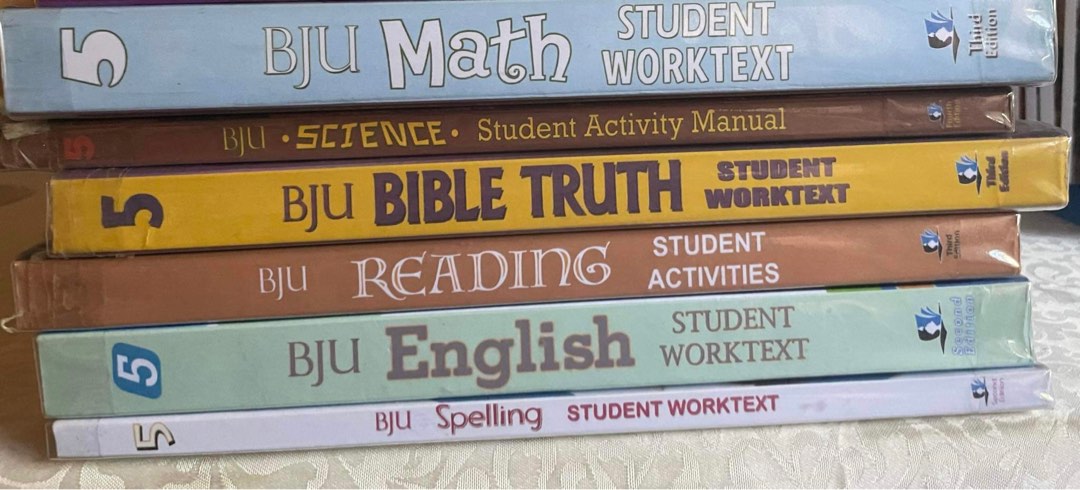 BJU GRADE 5 PH BOOK BUNDLE, Hobbies & Toys, Books & Magazines ...