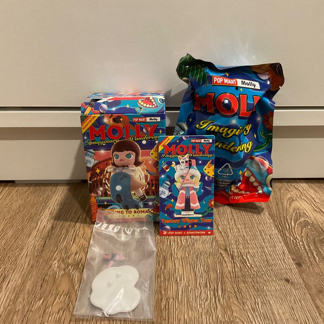 Blindbox POP MART Molly Imaginary Wandering ada 4 koleksi (POPMART ...