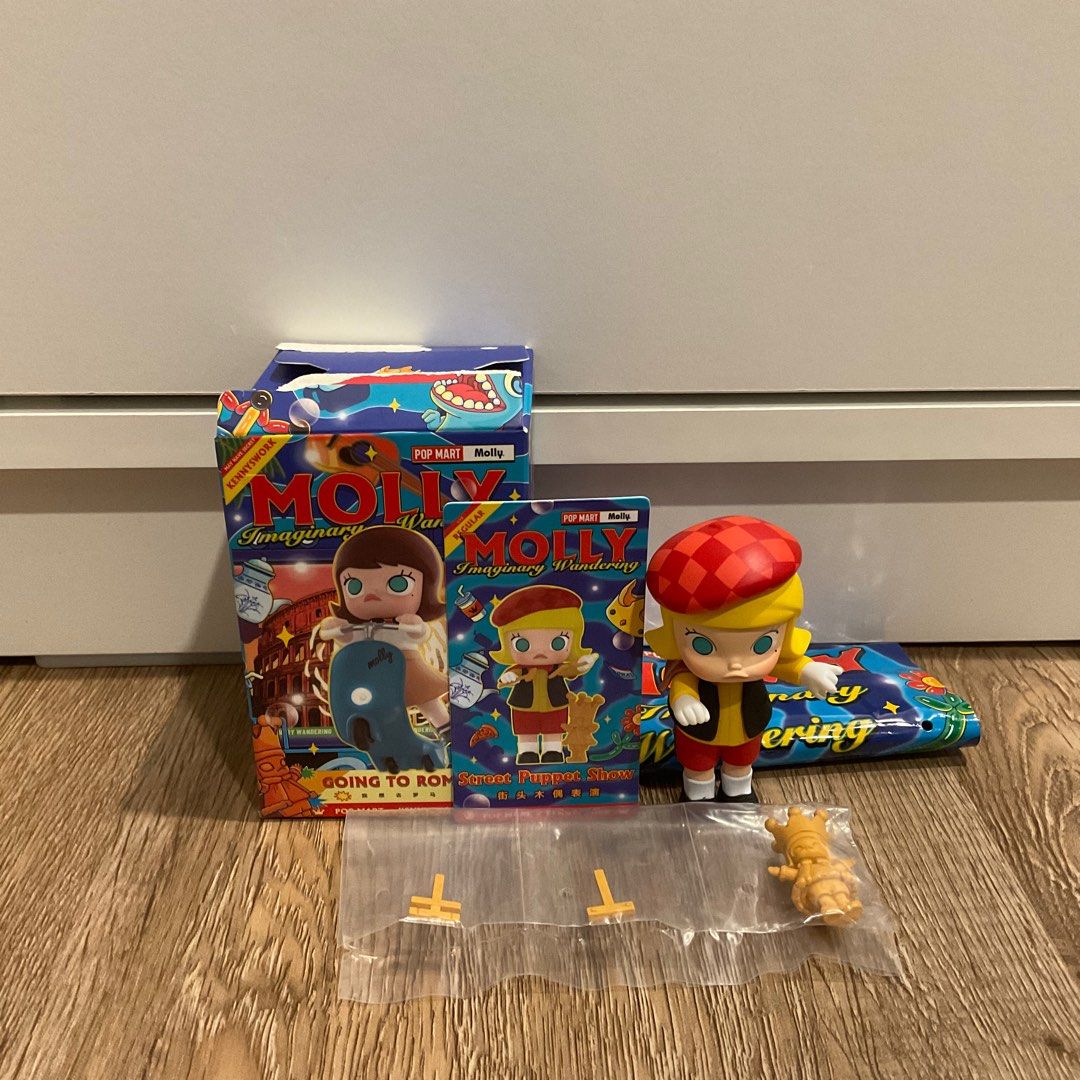 Blindbox POP MART Molly Imaginary Wandering ada 4 koleksi (POPMART ...