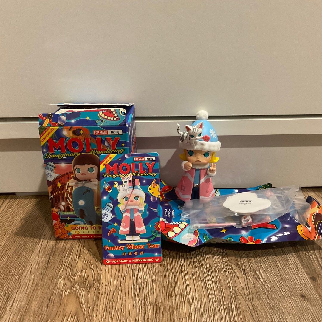 Blindbox POP MART Molly Imaginary Wandering ada 4 koleksi (POPMART ...