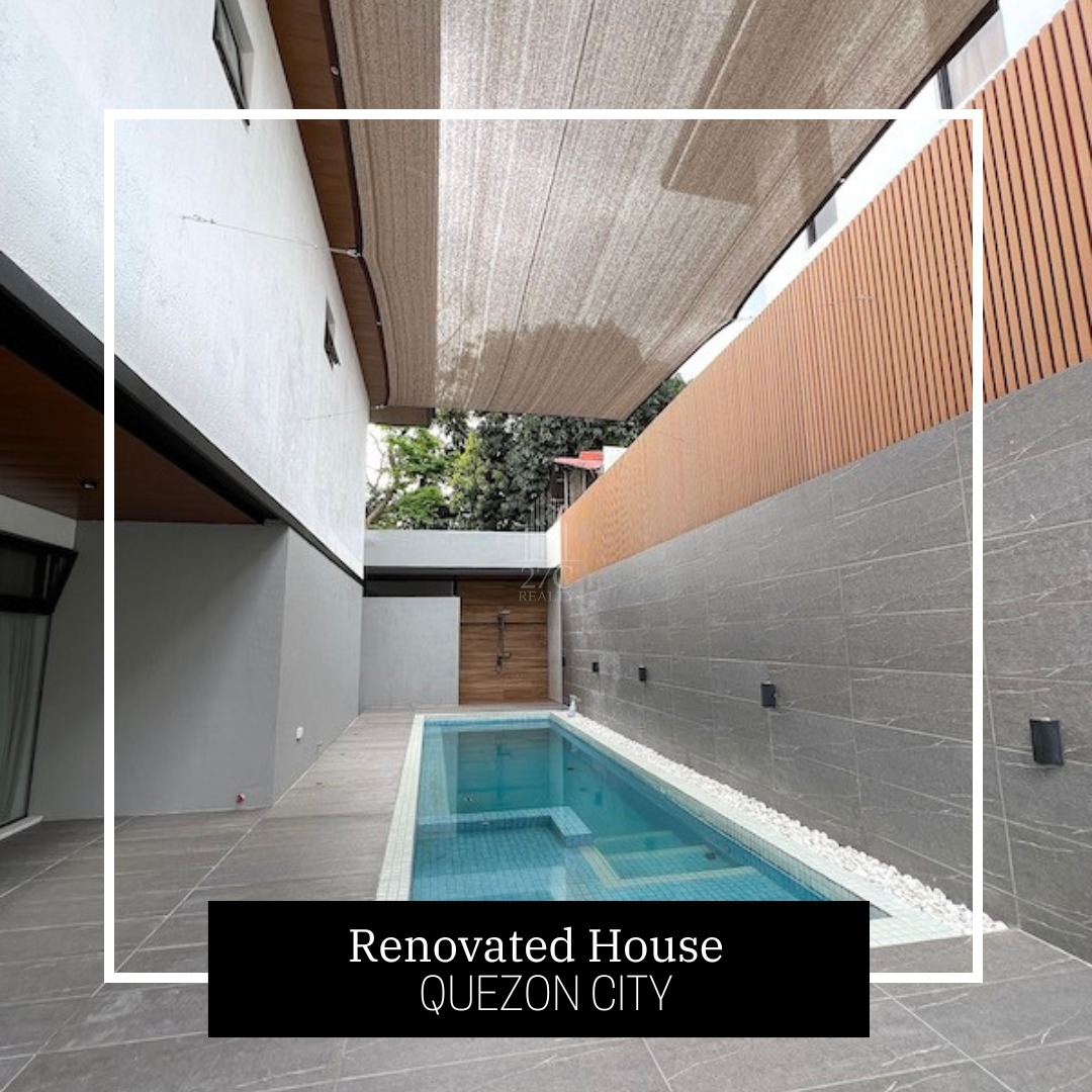 Blue Ridge B, Quezon City - Renovated House with Pool for Sale ...