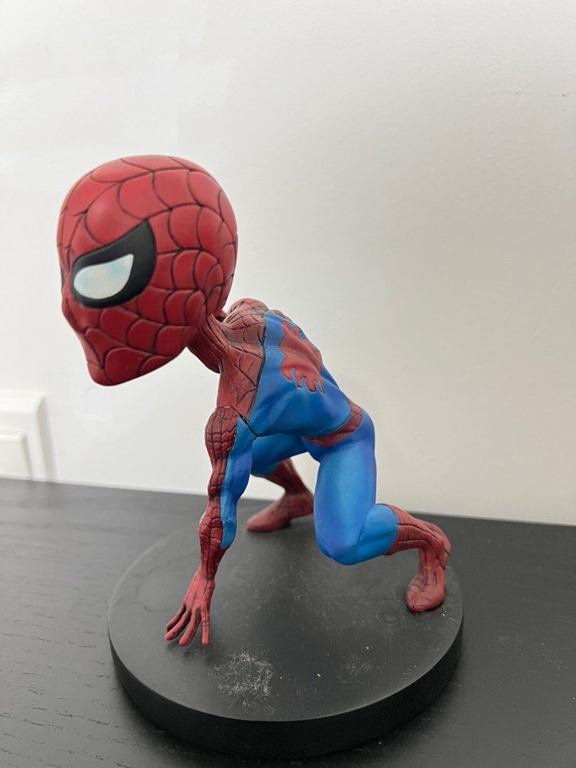 Bobble Head Spider Man with stand, Hobbies & Toys, Toys & Games on ...