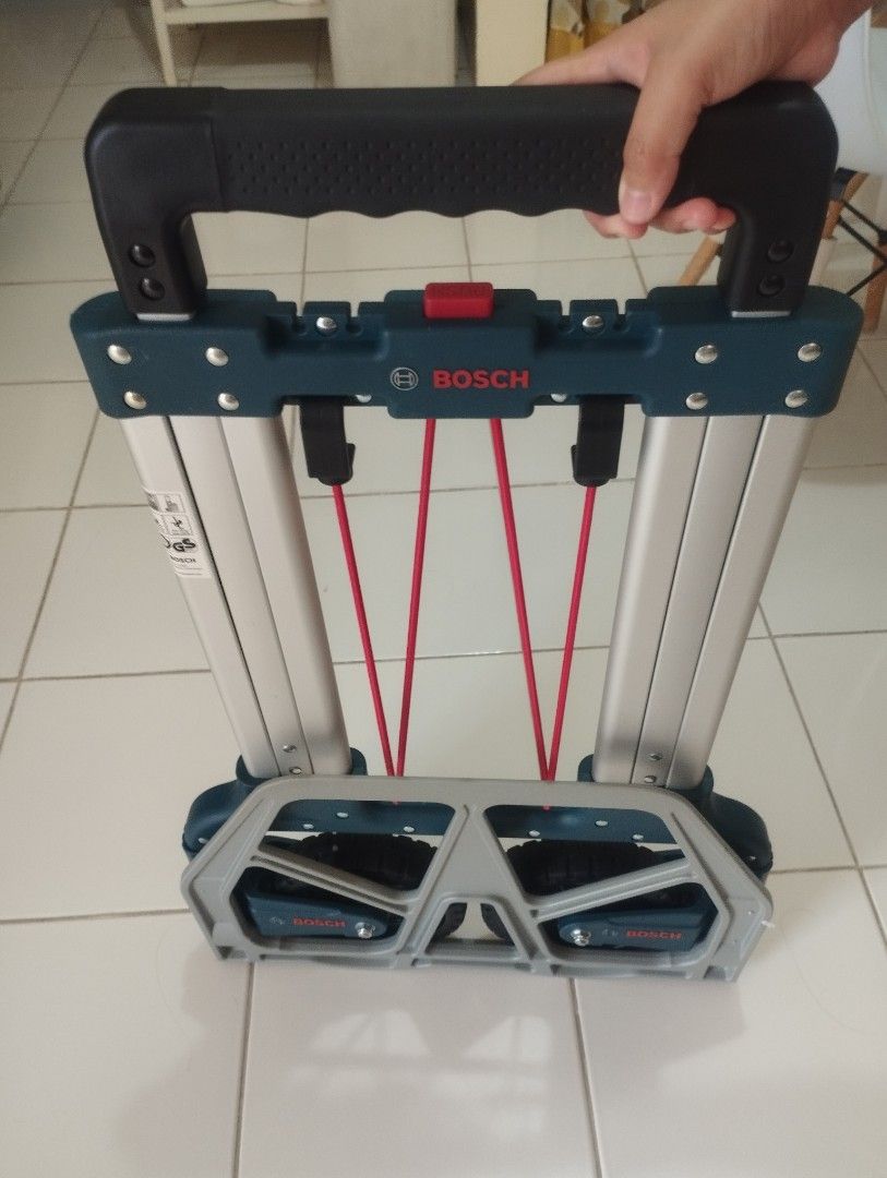 BOSCH Collapsable Aluminum Caddy / Trolley on Carousell