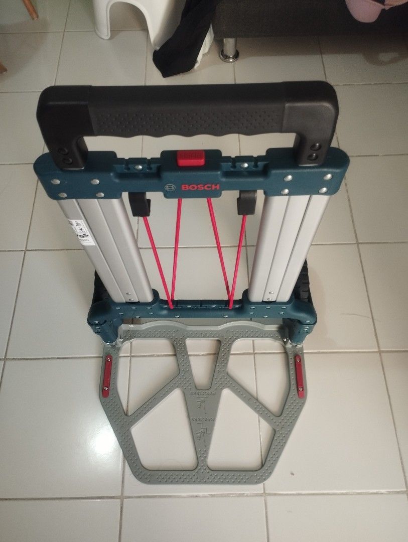 BOSCH Collapsable Aluminum Caddy / Trolley on Carousell