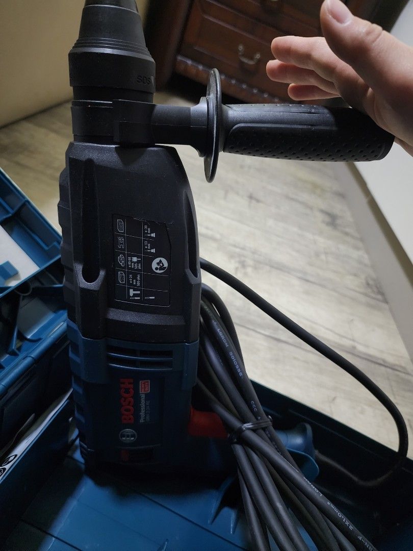 BOSCH Professional Rotary Hammer GBH 2-24 RE 2.7J, Furniture & Home ...