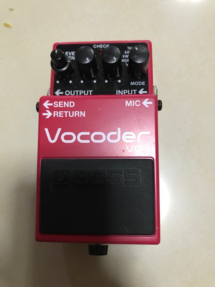 Boss vocoder vo-1, Hobbies & Toys, Music & Media, Musical Instruments ...