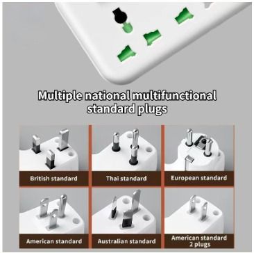 British Standard Socket Wireless Multifunctional Electric Light With ...