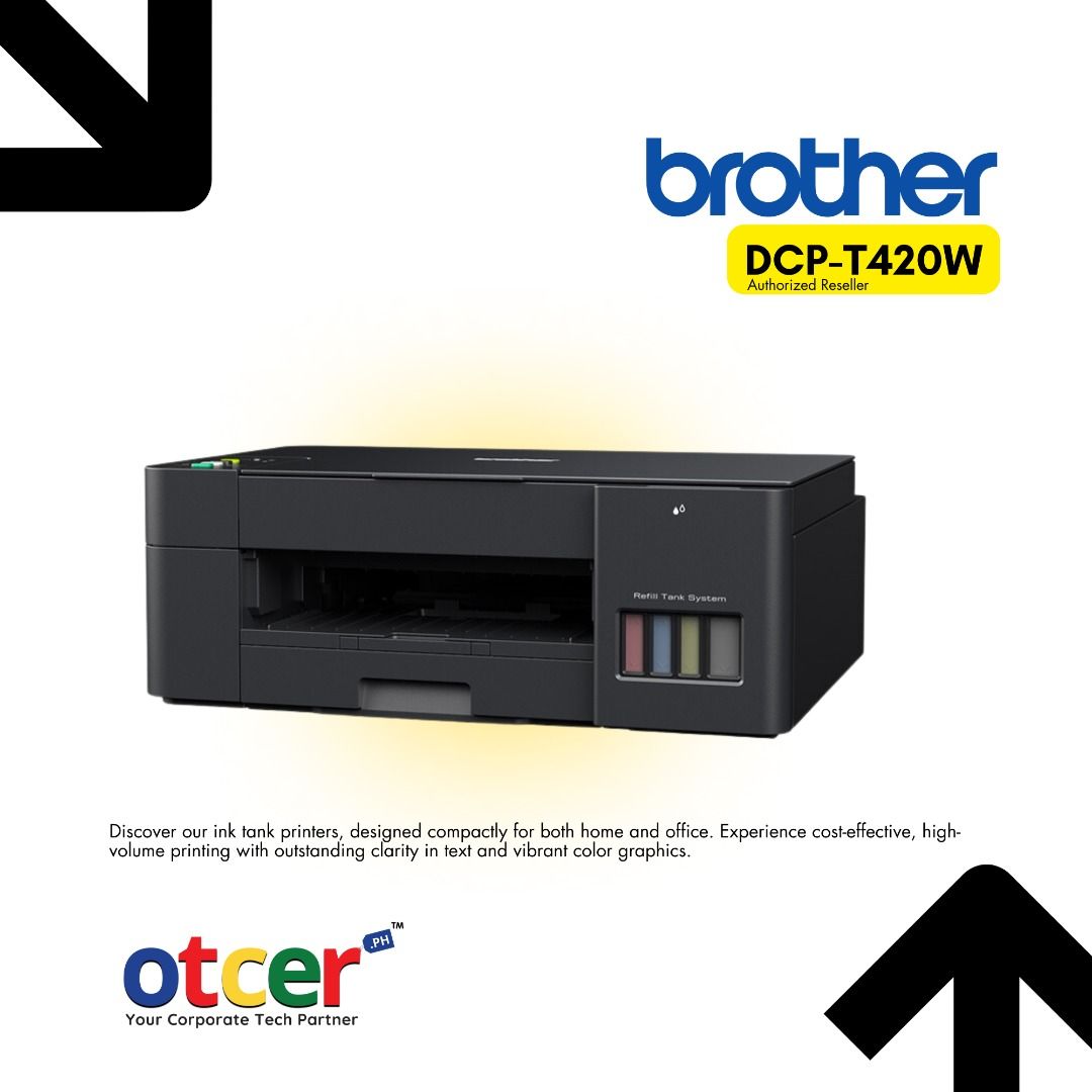 Brother DCP-T420W Refill Tank Printer, Computers & Tech, Printers, Scanners & Copiers on Carousell