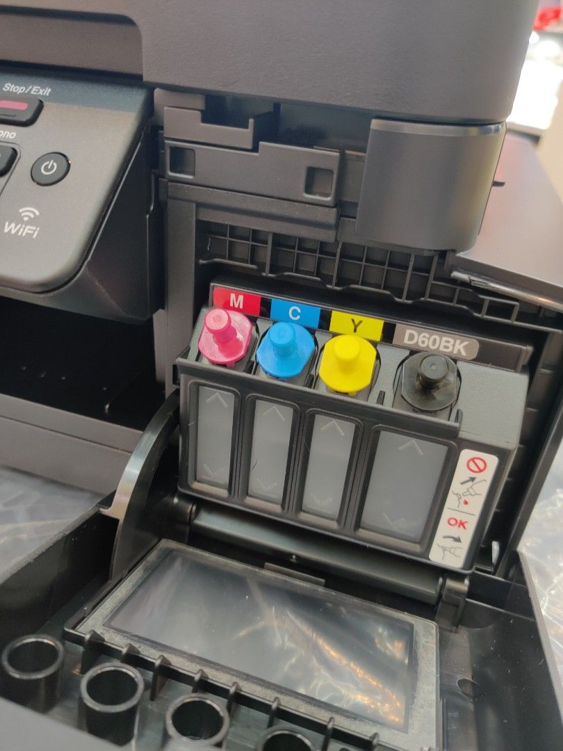 Brother MFC-T920DW - A4 All-in-One Color Refillable Ink Tank Printer ...