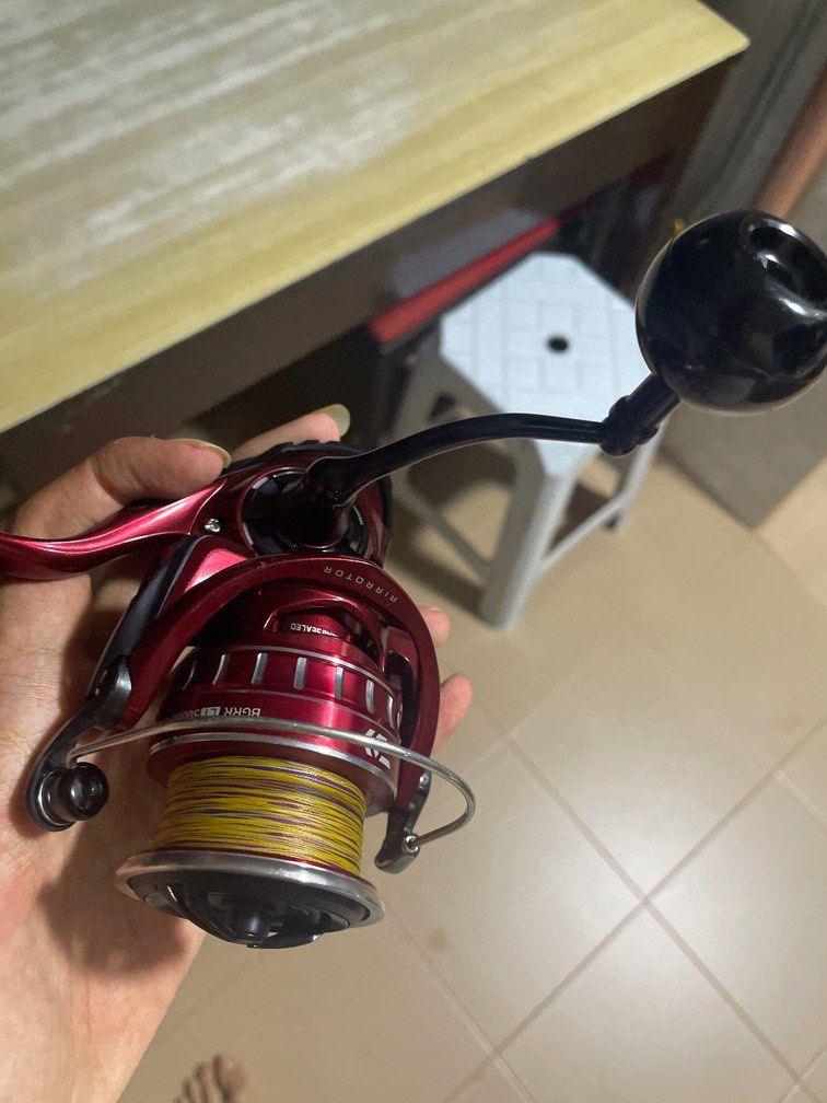 Calcutta Conquest 200 and Shimano Reel with two rods, Sports Equipment ...