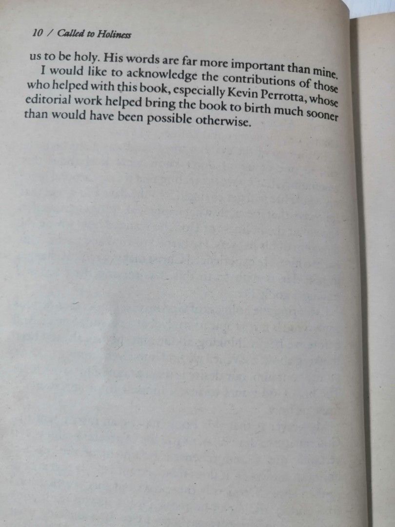 CALLED TO HOLINESS: What it Means to Encounter the Living God by Ralph ...