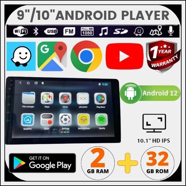 Car Android player, Car Accessories, Electronics & Lights on Carousell