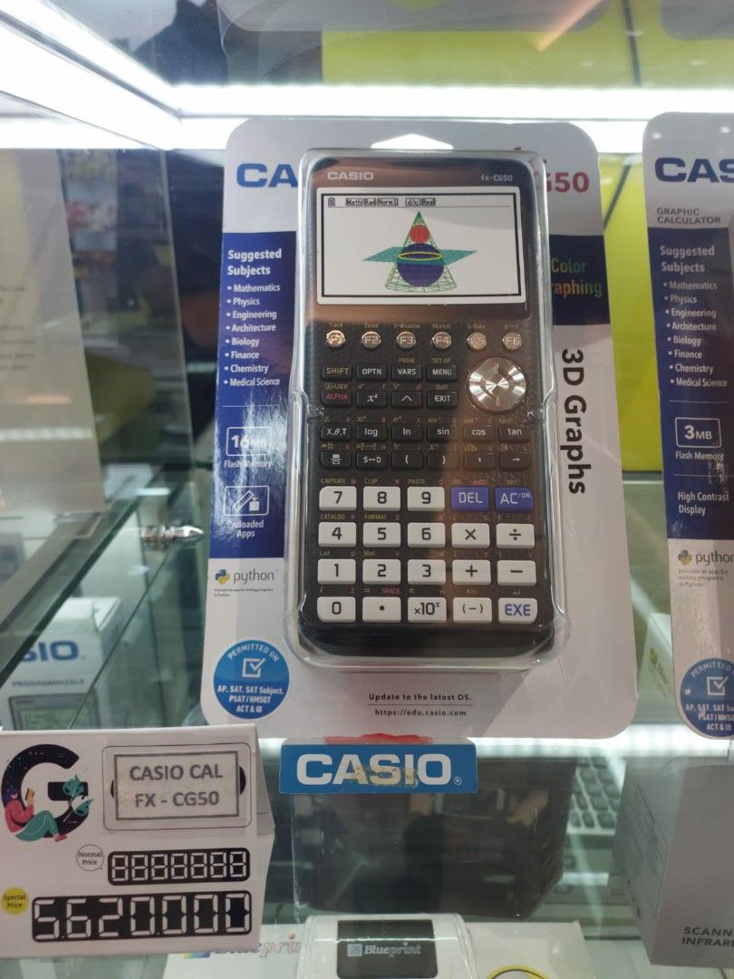 CASIO CAL FX-CG50|Proses Cepat Hanya 3mnt Bsa Dicicil Via Home Credit, Telepon Seluler & Tablet ...